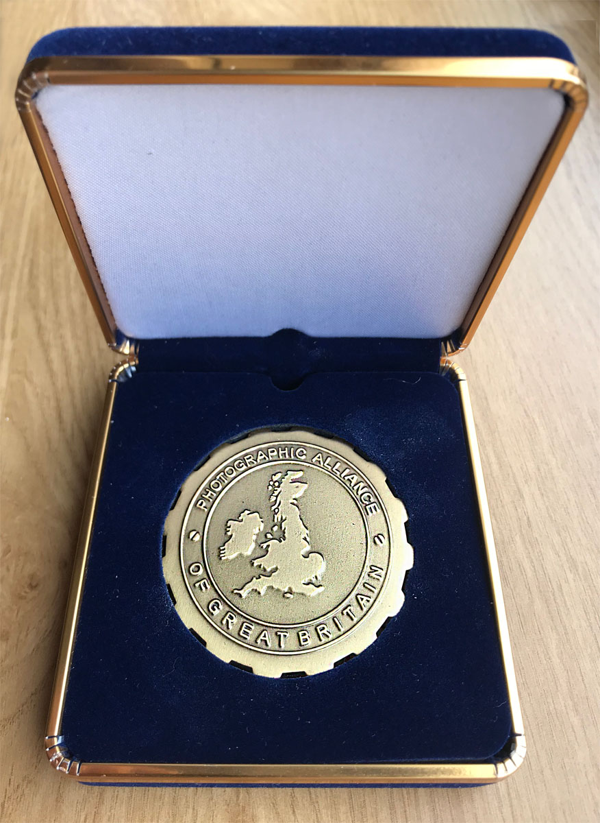 PAGB Medal – Steve Proctor – MPAGB, BPE5, PPSA